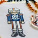 Football Nutcracker Ornament | Football Player Needlepoint Canvas - Etsy