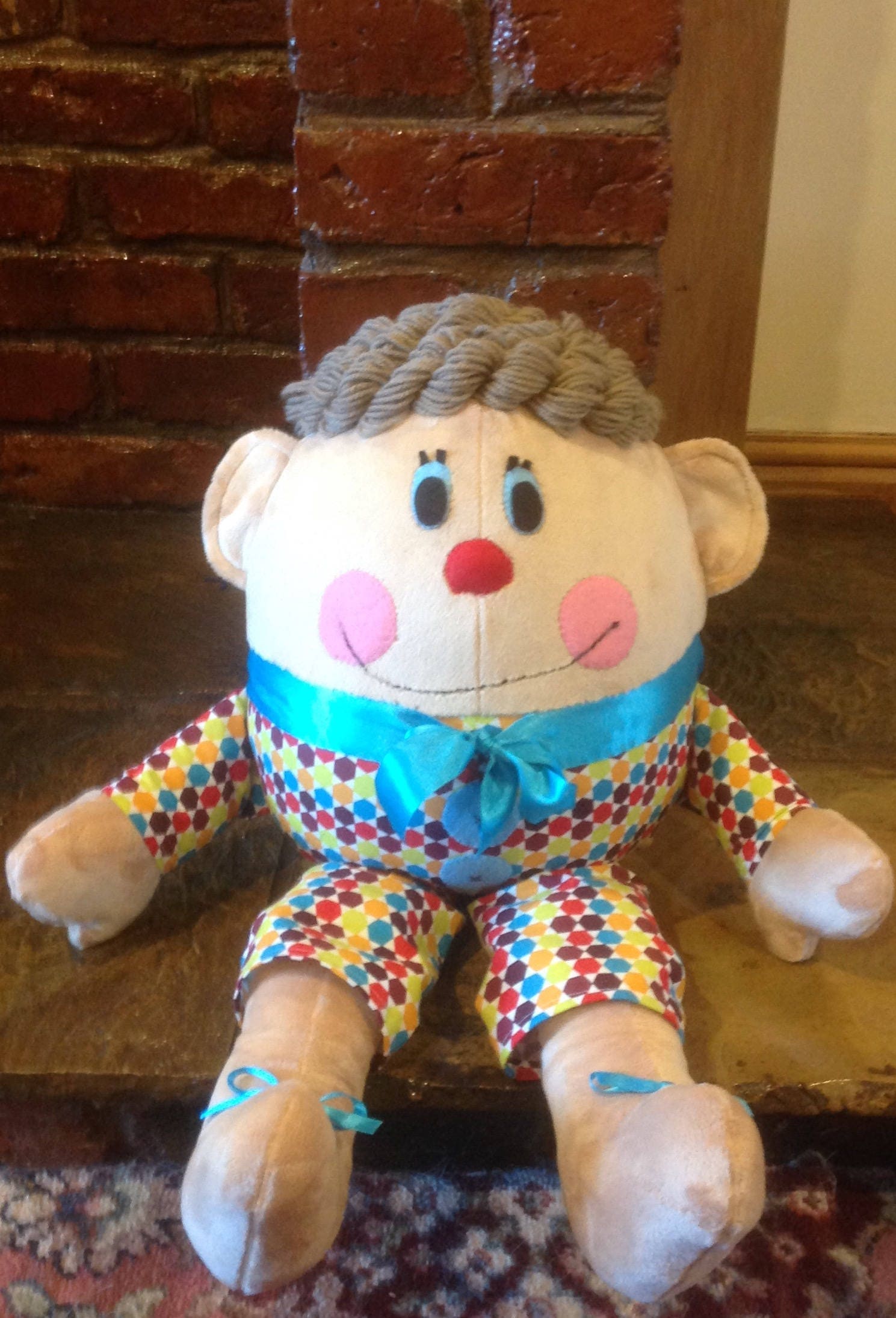 Humpty Dumpty Toy, Nursery Rhyme Toy, Humpty, Vintage Pattern, Baby's ...