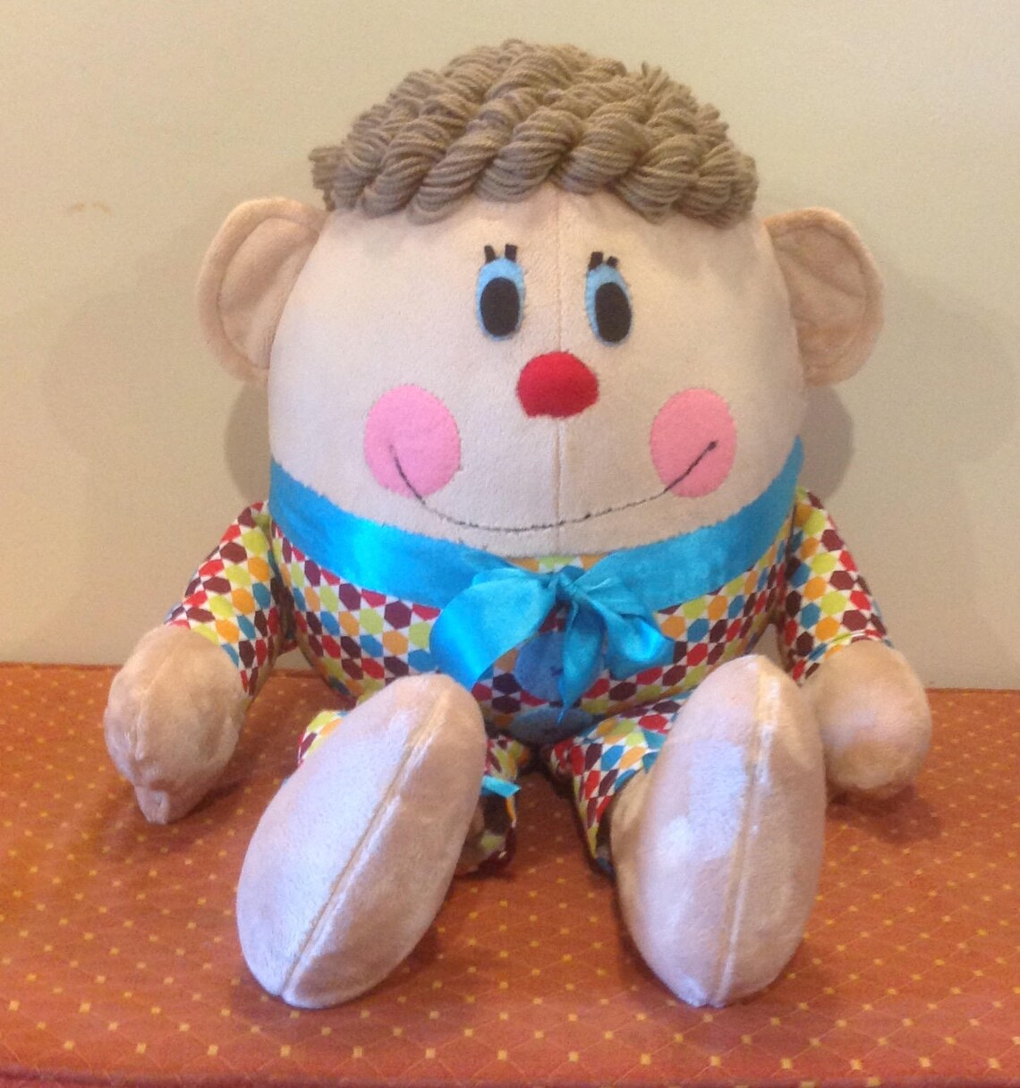 Humpty Dumpty Toy, Nursery Rhyme Toy, Humpty, Vintage Pattern, Baby's ...