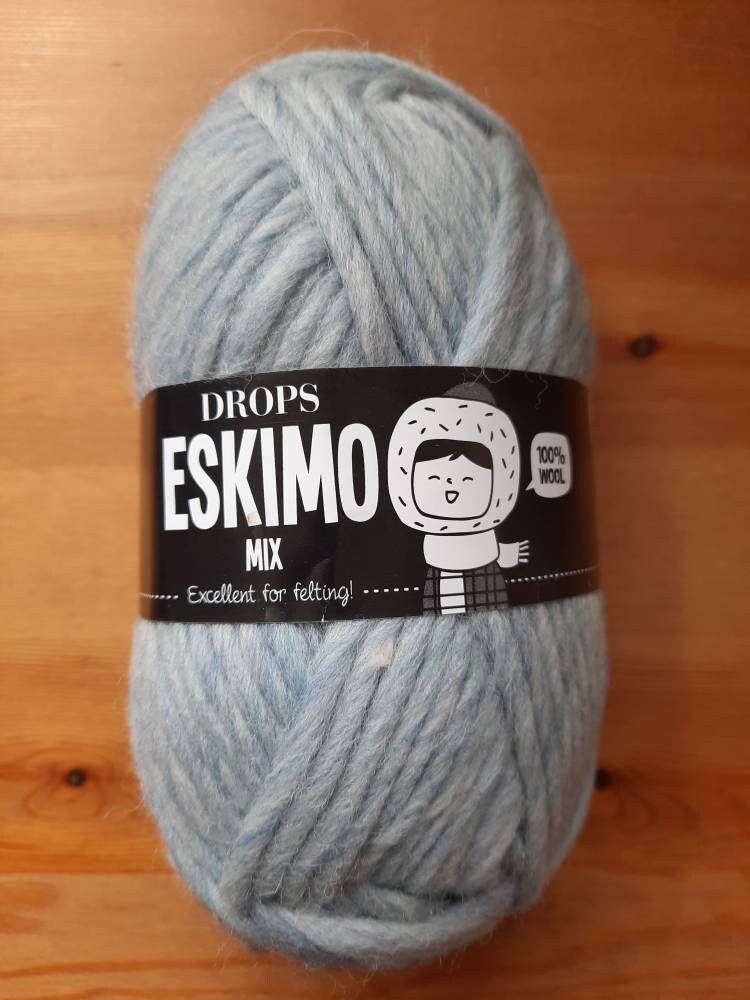 Drops Yarn Eskimo / Snow Fog 87 - Etsy