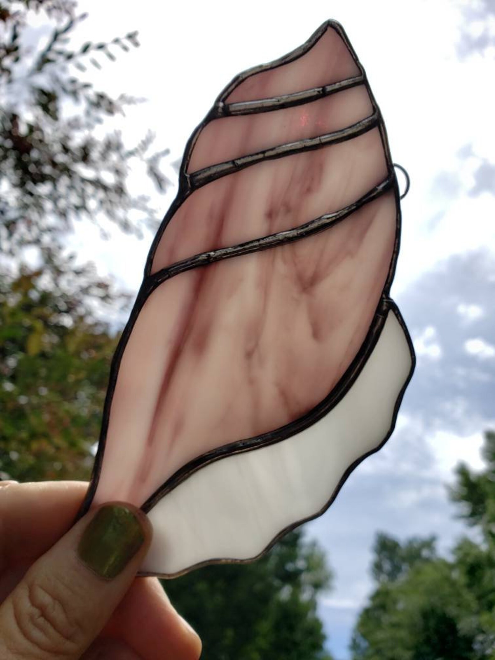 Stained Glass Seashell. Unique Design. Beach Time All the - Etsy