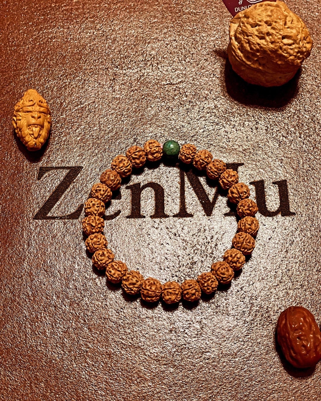 Custom Fit Mini 8mm Rudraksha Bodhi Bracelet With 8mm Turquoise Bead - Etsy