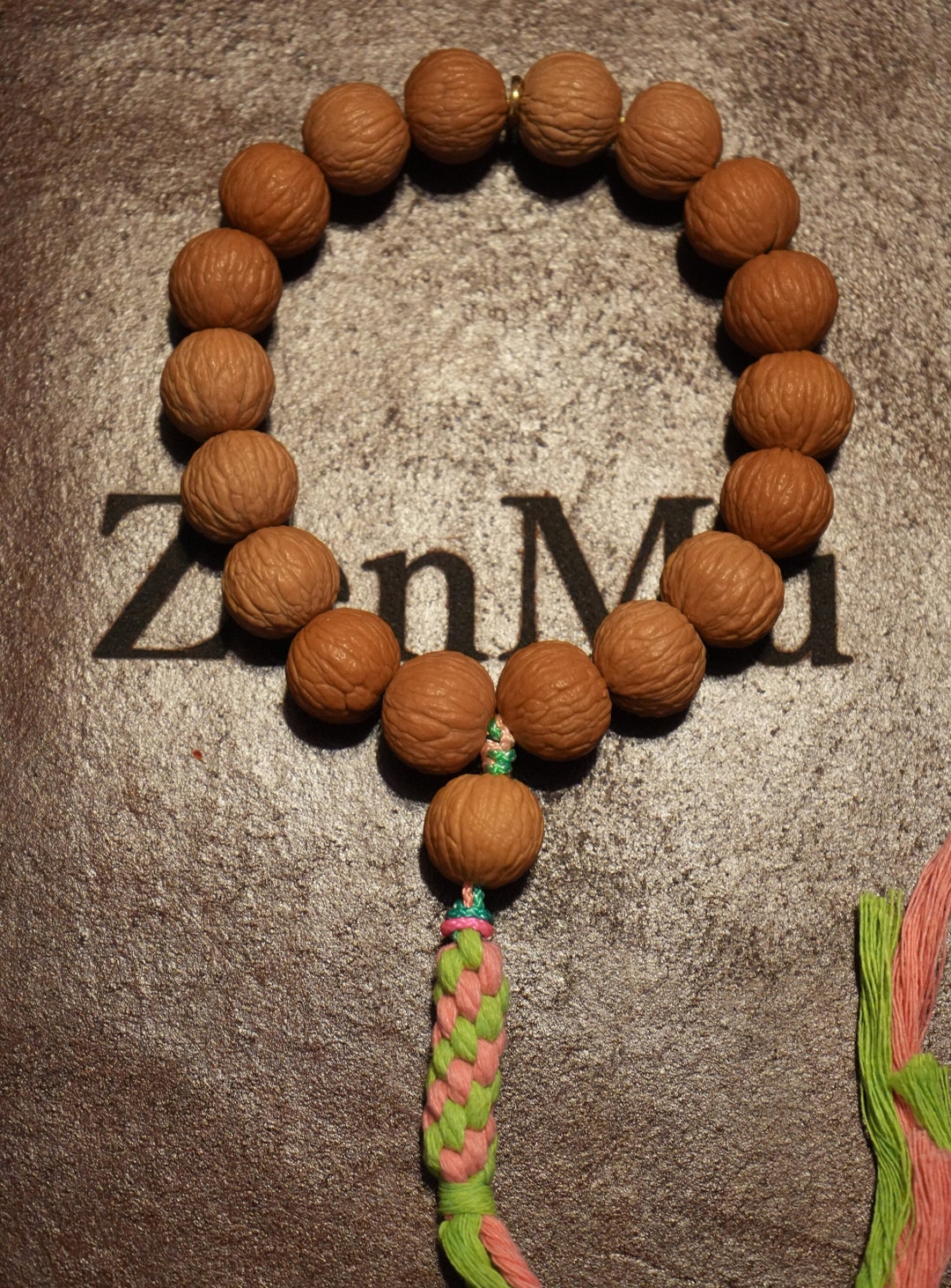 The Monkeys Head Walnut 20 Beads 15mm Bead Size Hand Mala 9 - Etsy