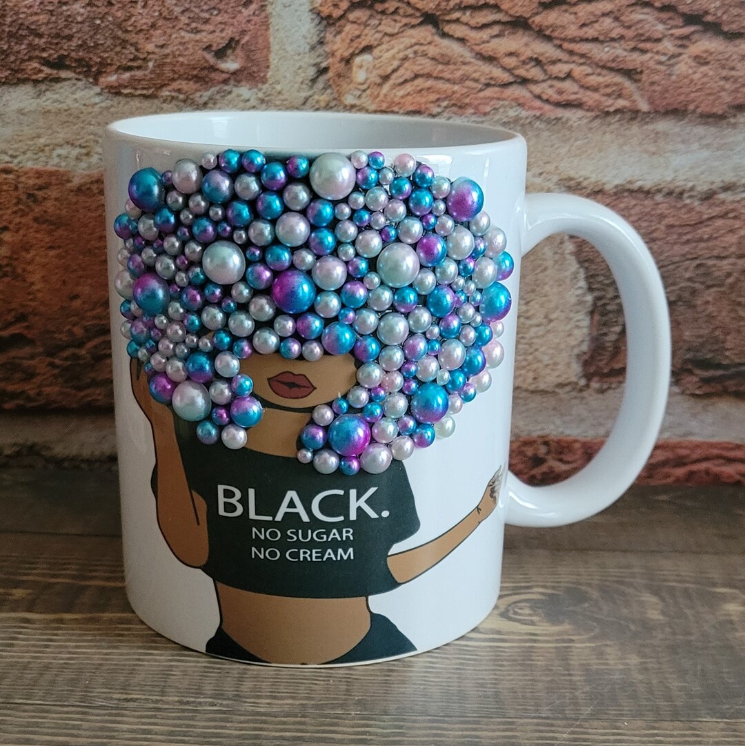 Bling Mug - Black Girl Mug - Black Girl Coffee Mug - Bling Girl Cup - Etsy