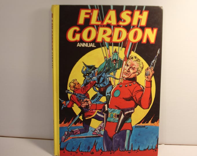 Flash Gordon Annual Vintage 1977 Comic Hardcover Collectable Book Cool ...