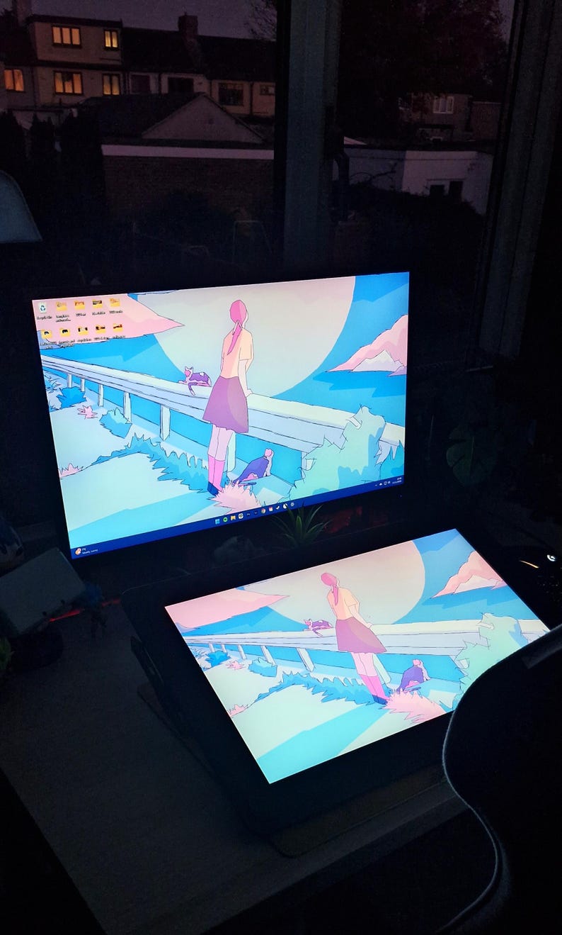 Blue Summer Sea View Desktop Wallpaper - Etsy