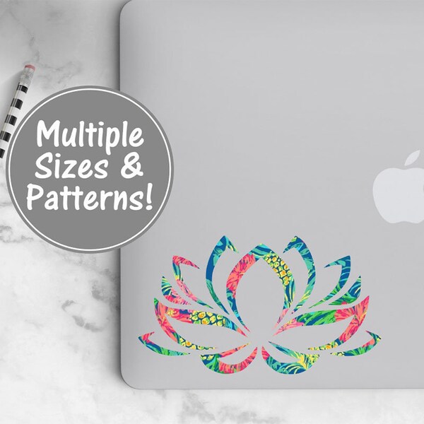 Lotus Decal - Etsy