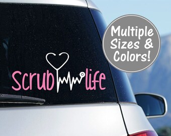 Surgical Tech Car Decal - Etsy