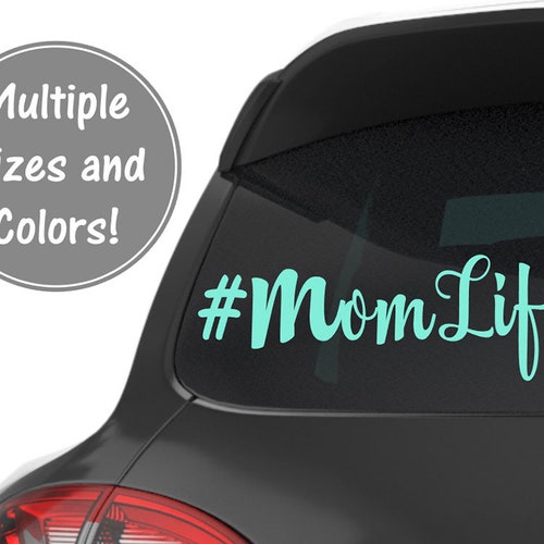 Paper Bumper Stickers Paper & Party Supplies Mom Life Car Sticker etna ...