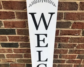Outdoor welcome sign | Etsy