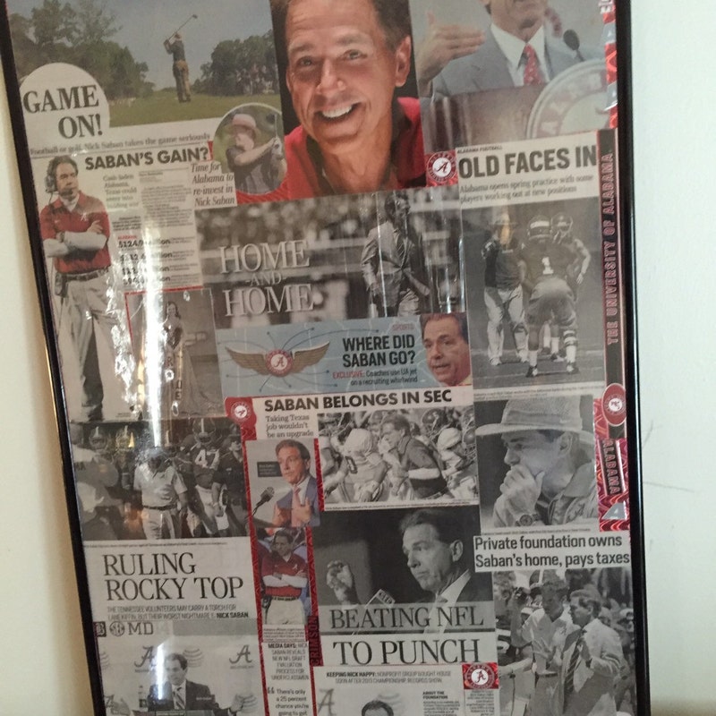 Nick Saban - Etsy