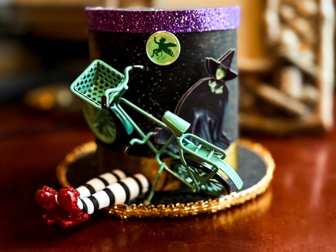 Wicked Witch Mini Top Hot • Wizard of Oz Hat - Etsy