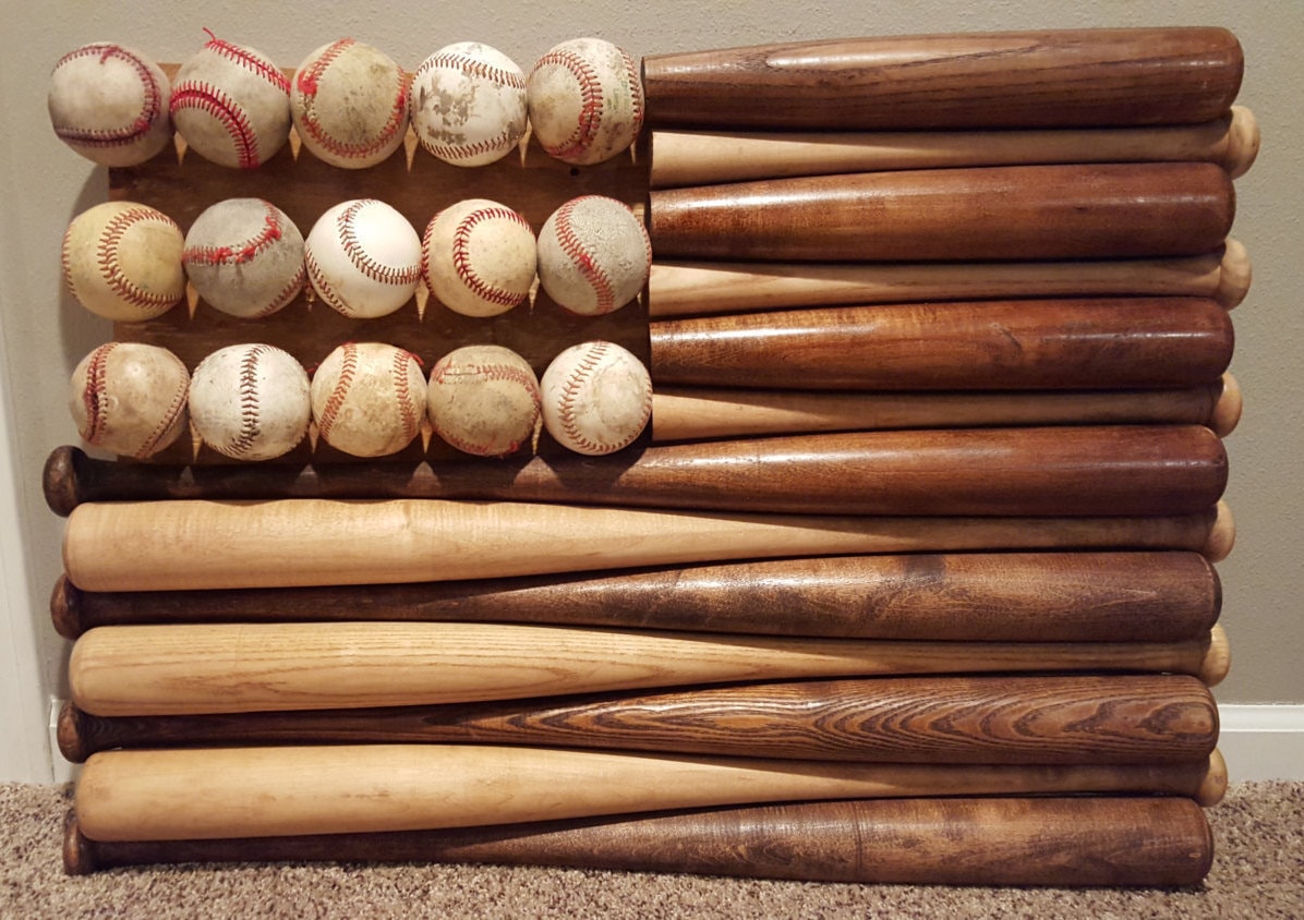 Baseball Bat Flag - Etsy
