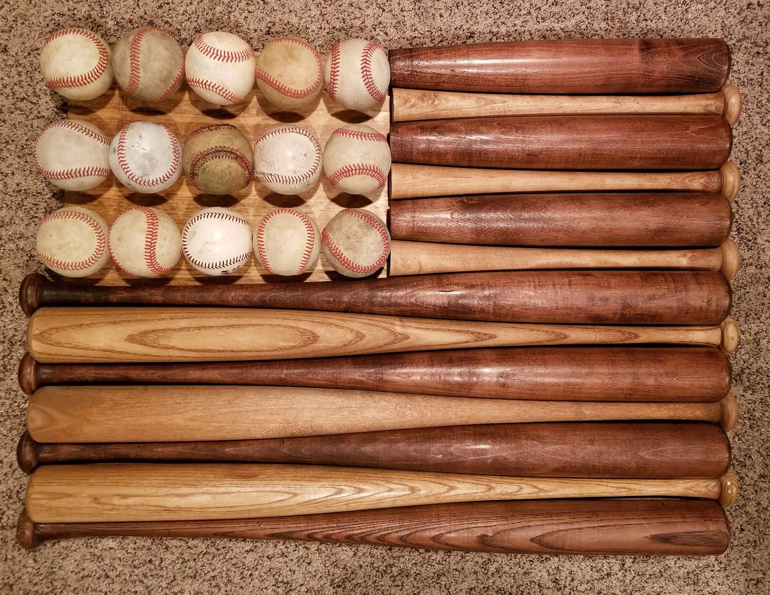 Baseball Bat Flag | Etsy