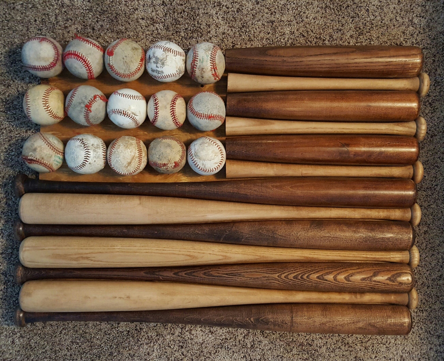 Baseball Bat Flag - Etsy