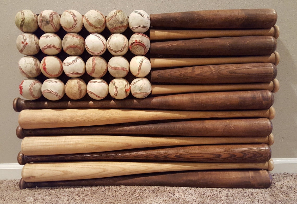 Baseball Bat Flag | Etsy