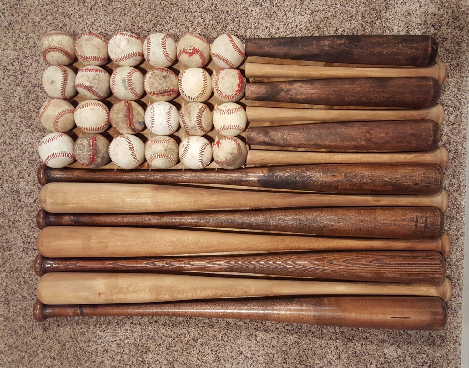 Baseball Bat Flag - Etsy