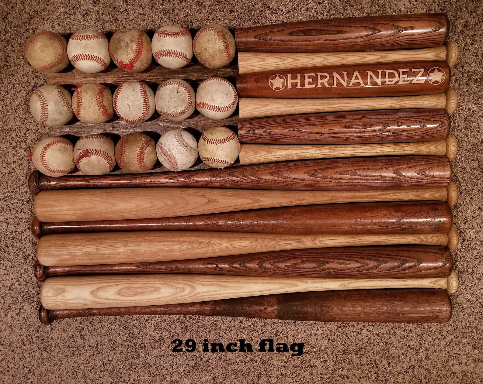 Personalized Baseball Bat Flag - Etsy