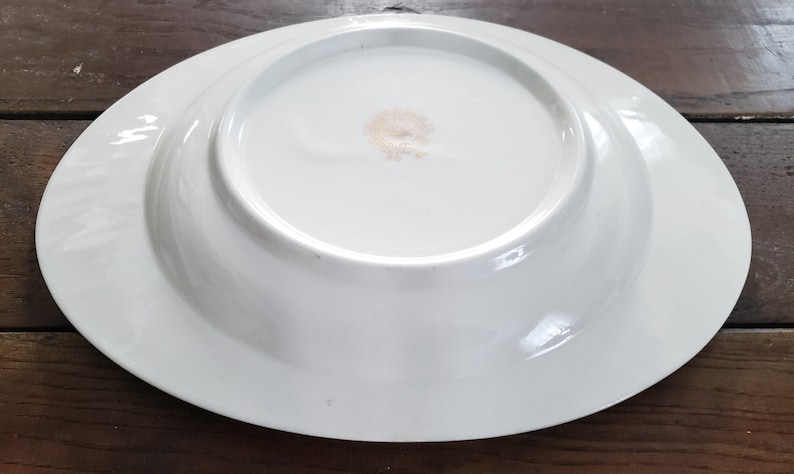 Vintage the Cronin China Co. Pink Roses Oval Serving Platter - Etsy