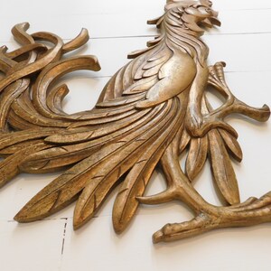 Vintage Syroco Rooster Wall Decor Syrocowood Rooster Farmhouse Rooster ...