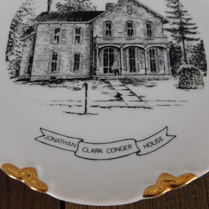 Collectible Jonathan Clark Conger House Washington County, IA Plate - Etsy