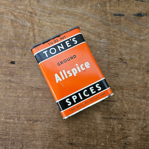 Tones Spice Tin - Etsy