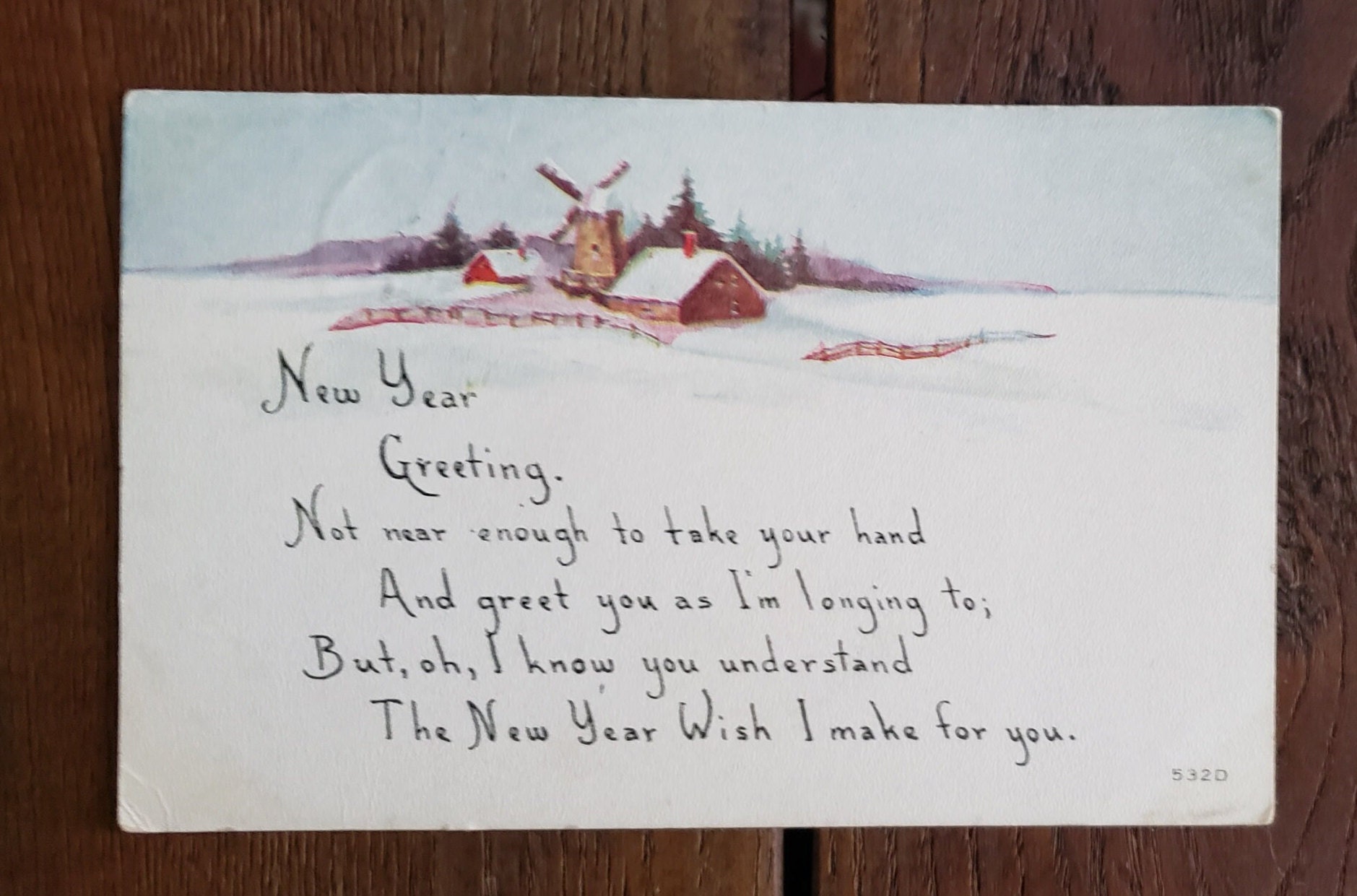 Vintage Collection of Early 1900's NEW YEAR Greetings Post - Etsy