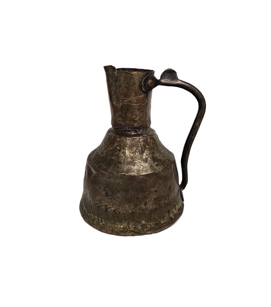 Antique Copper Water Jug - 19th Century Copper Ware - Farmhouse Decor ...