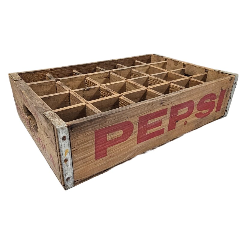 Wooden Pepsi Crate Box - Etsy