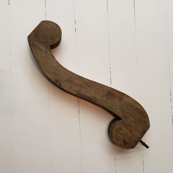 Wood Shelf Bracket Scroll - Etsy