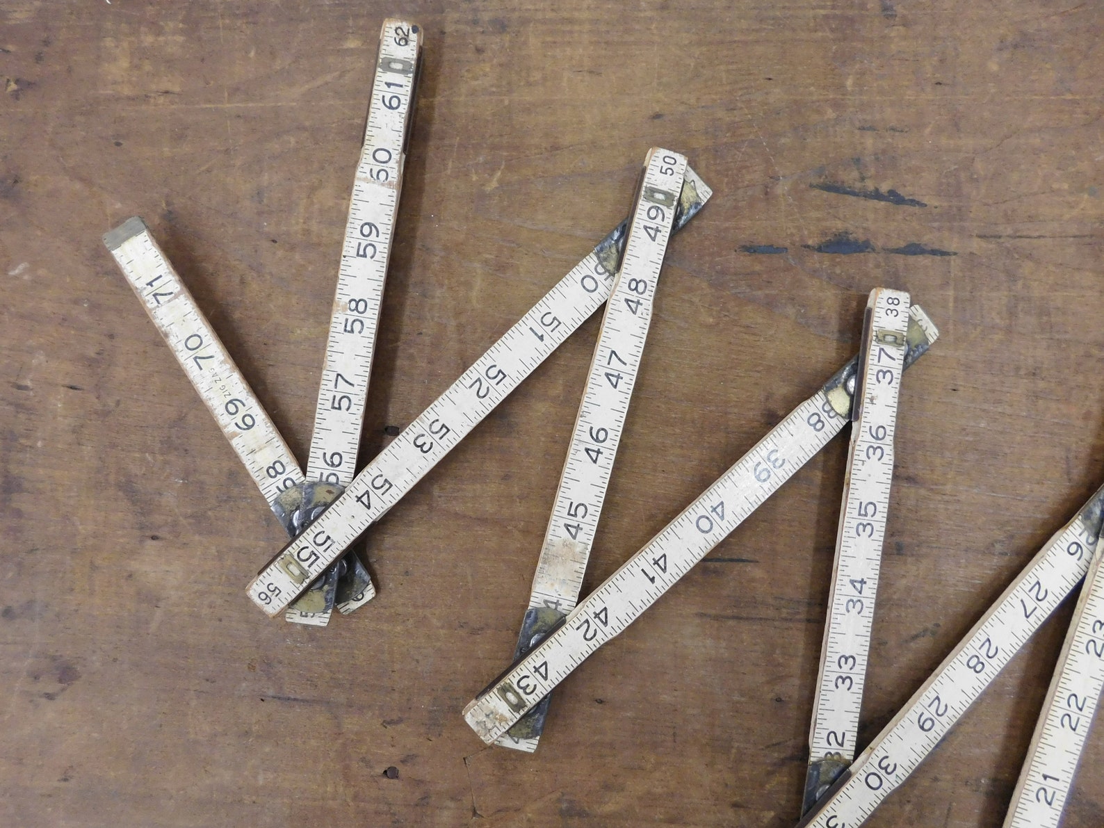 Vintage Stanley 6 Ft Folding Tape Measure Wood Tape Measure - Etsy