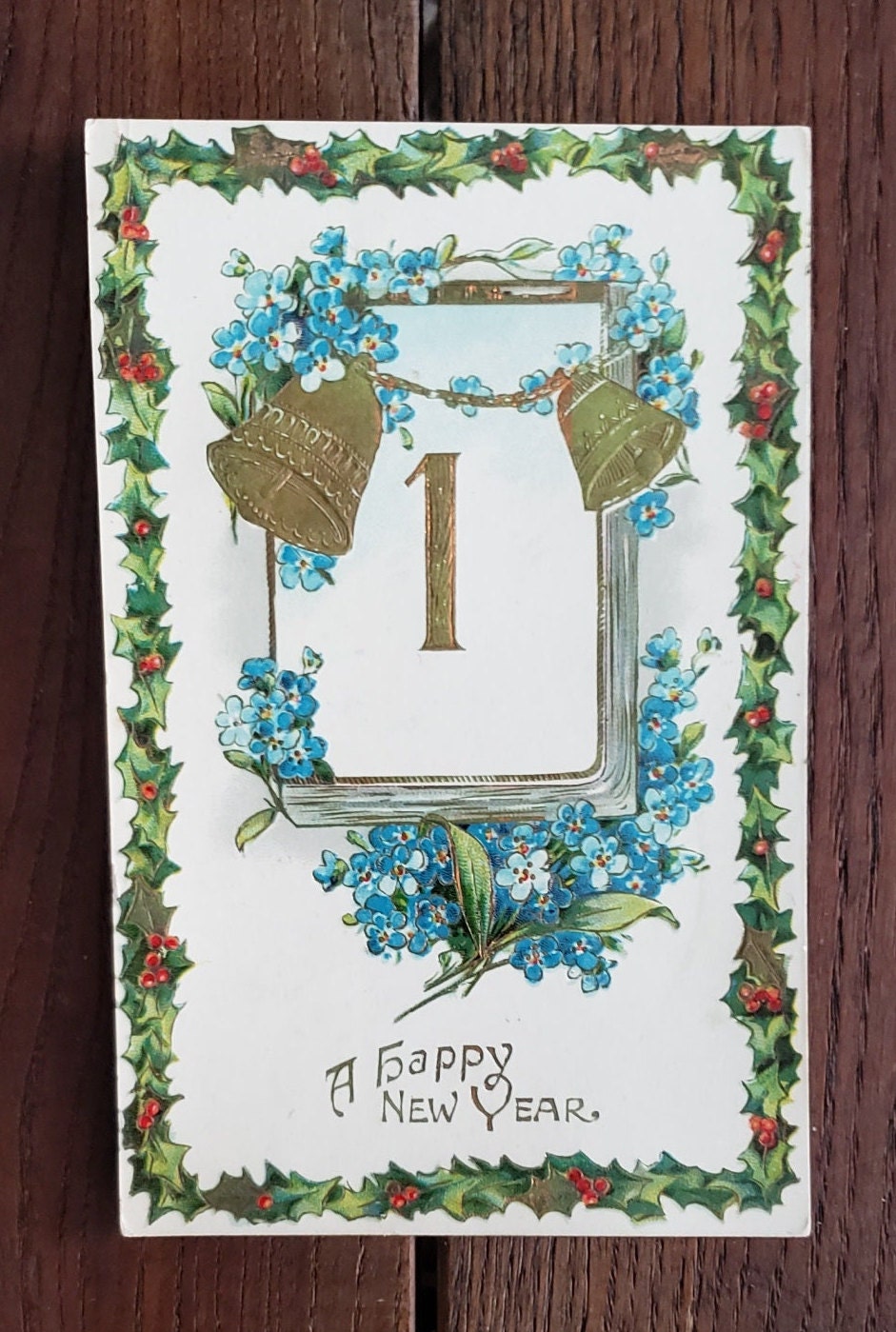 Vintage Collection of Early 1900's NEW YEAR Greetings Post - Etsy