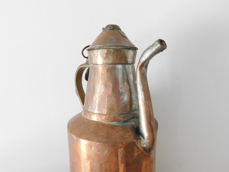 Vintage Imax Old World Copper Tall Kettle Made In Turkey | Etsy