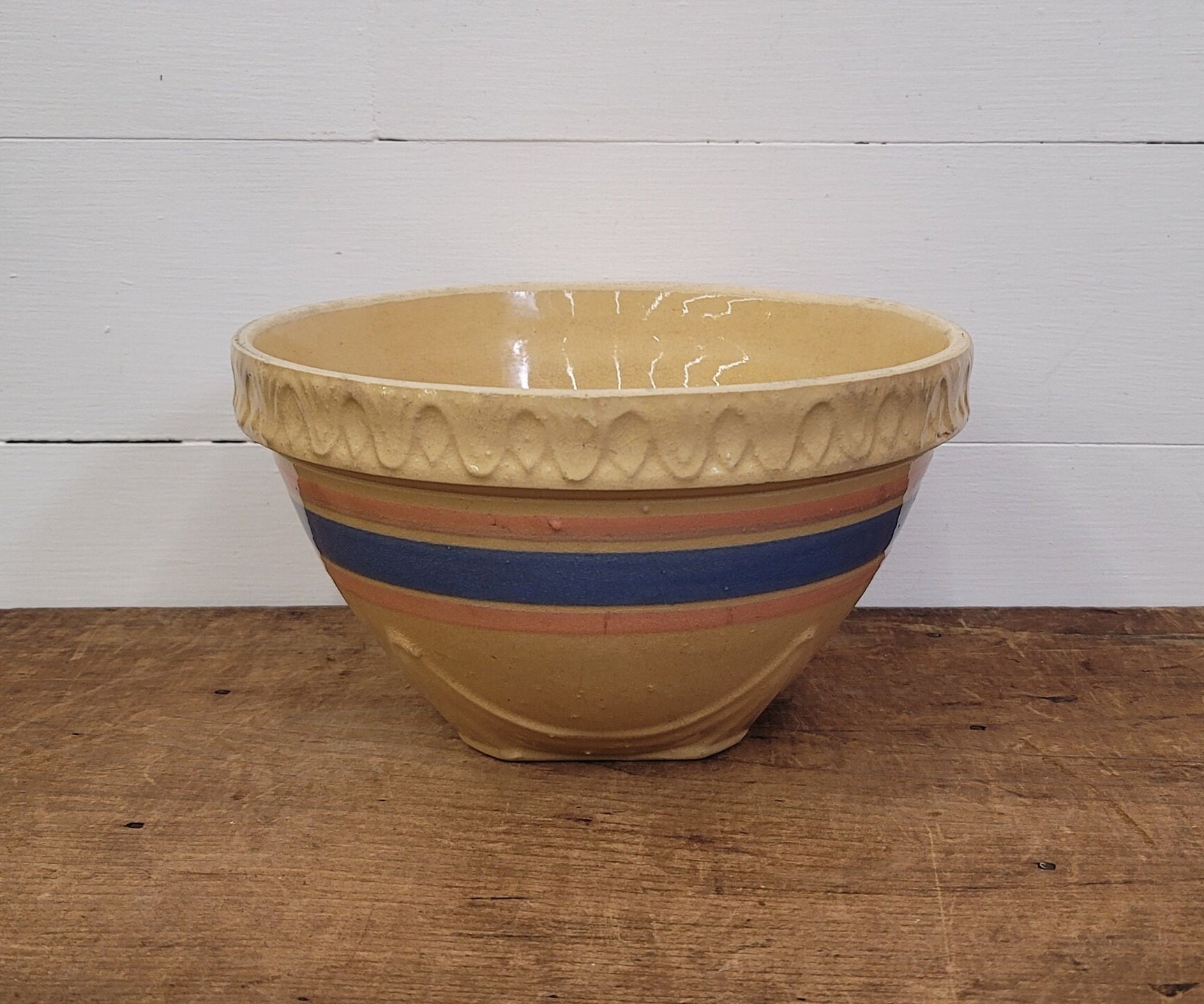 Mccoy Pink Blue Bowl - Etsy Mccoy Pink Blue Bowl - Etsy