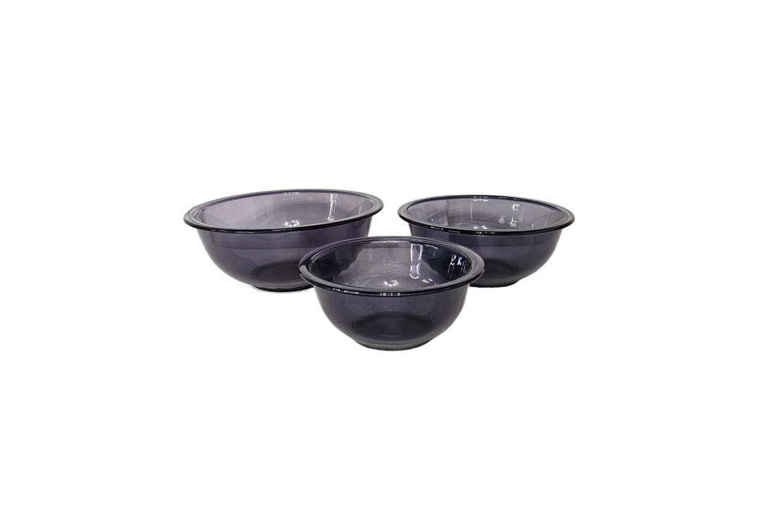 Pyrex Set of 3 Nesting Mixing Bowls Purple Amethyst 322, 323, 325 - Etsy