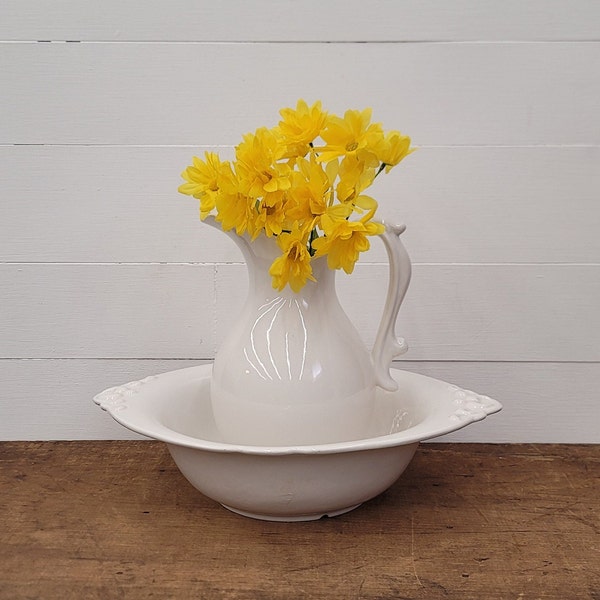 Basin and Pitcher - Etsy