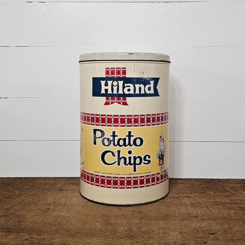 Potato Chip Tins - Etsy