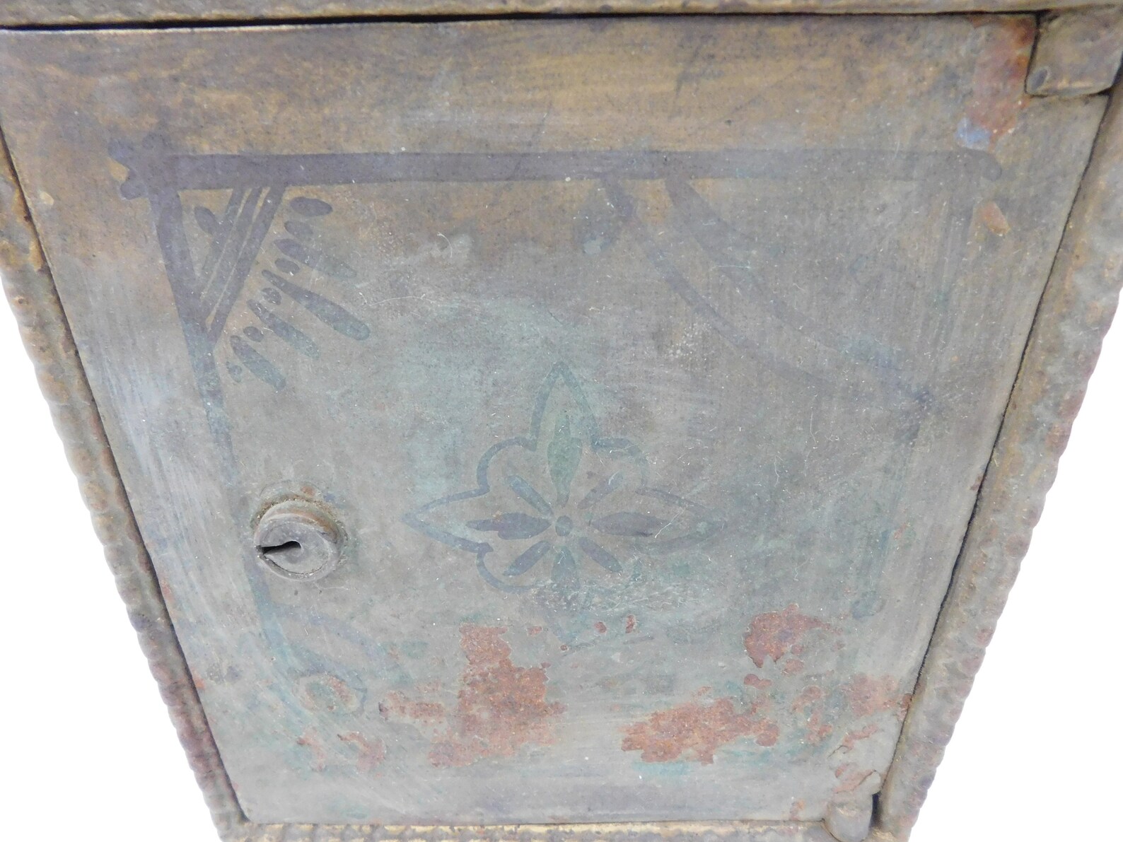 Vintage Rusty Metal Safe Box Farmhouse Decor Storage Box - Etsy