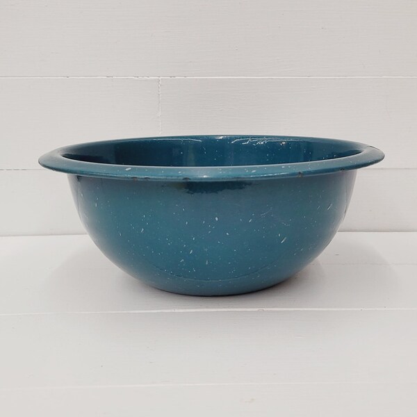 Enamelware Bowl - Etsy