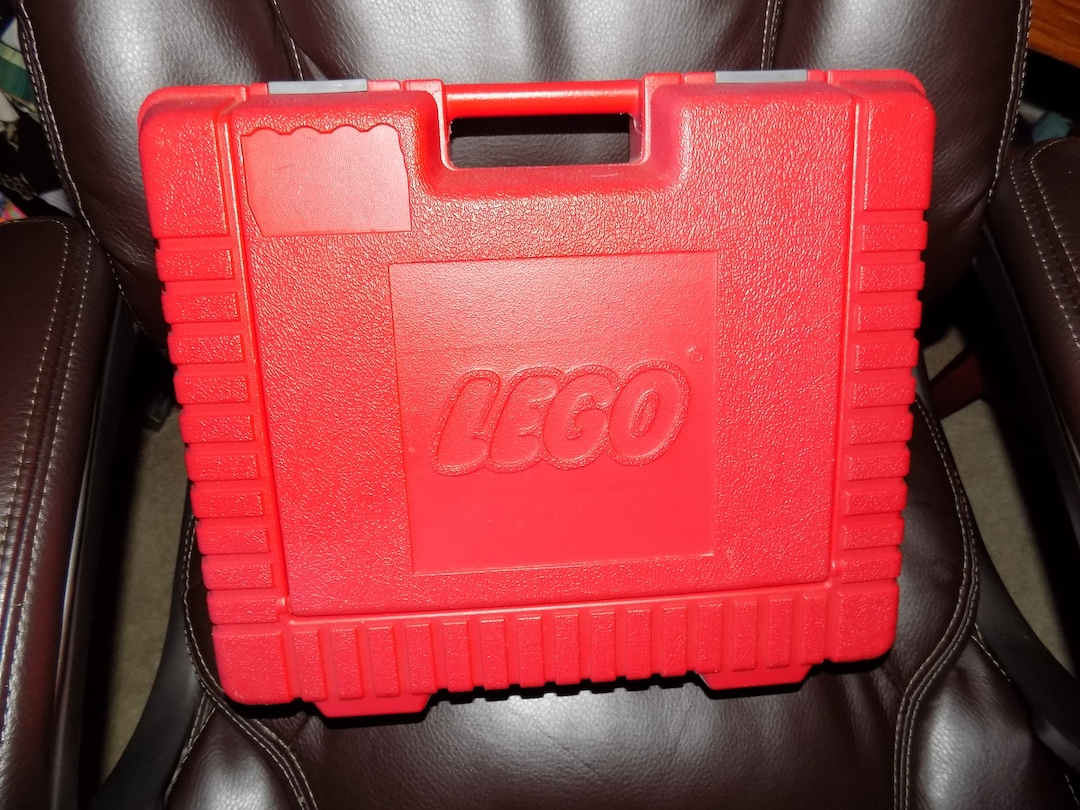 Vintage 1985 the Lego Group Hard Red Case EUC - Etsy