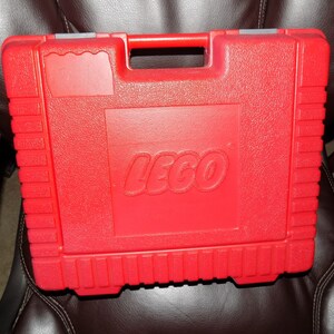 Vintage 1985 the Lego Group Hard Red Case EUC - Etsy