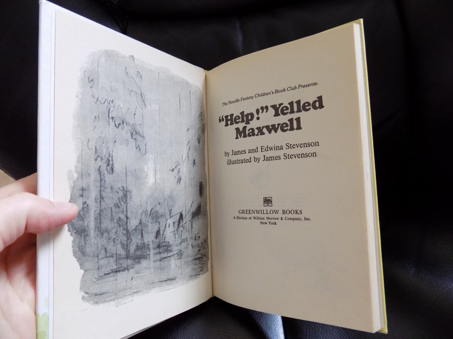 Help, Yelled Maxwell by Edwina Stevenson and James Stevenson 1st ...