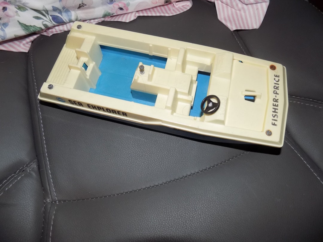 Vintage Fisher Price Adventure People SEA EXPLORER Boat 1976 - Etsy