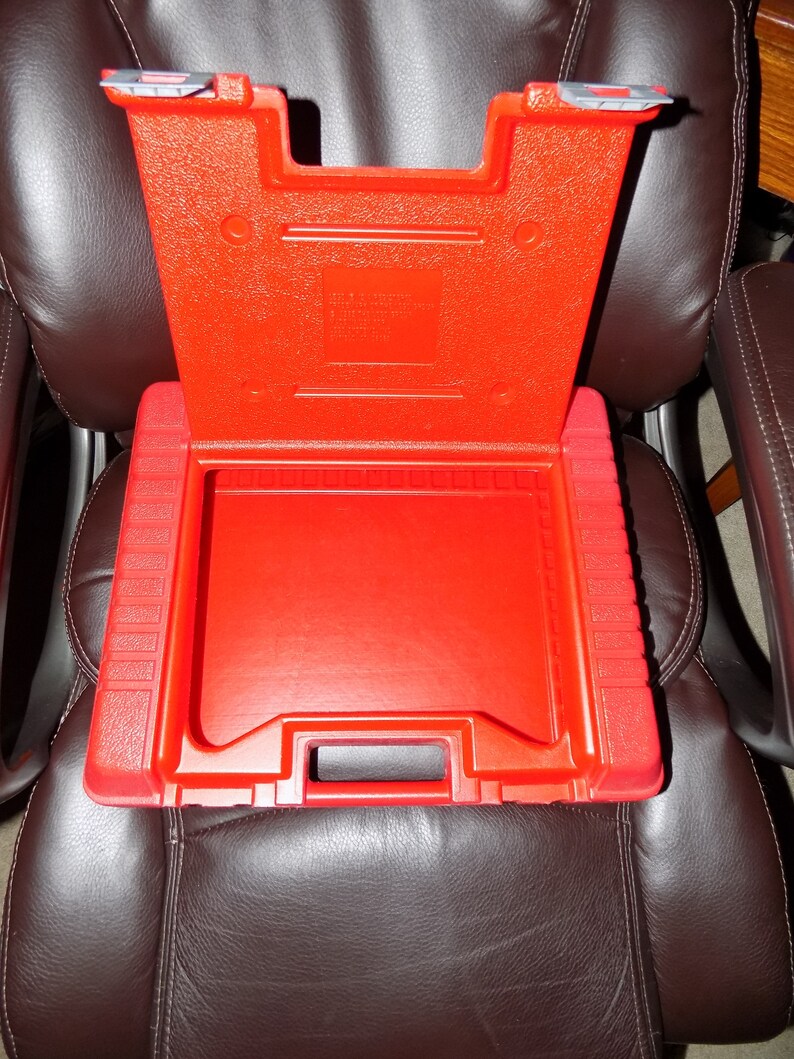 Vintage 1985 the Lego Group Hard Red Case EUC - Etsy