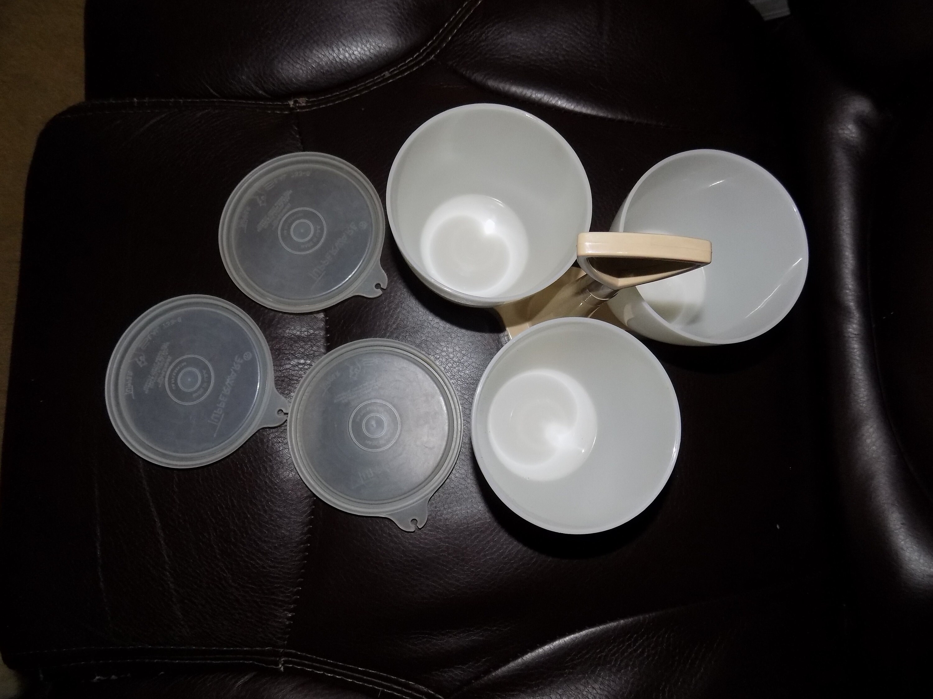 TUPPERWARE Condiment/Utensil Caddy Set 757-4 W/Lids EUC - Etsy France