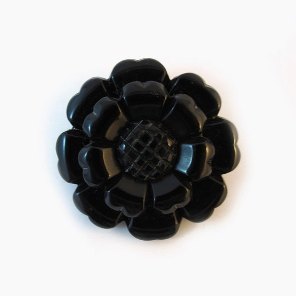 Bakelite Flower Pin - Etsy