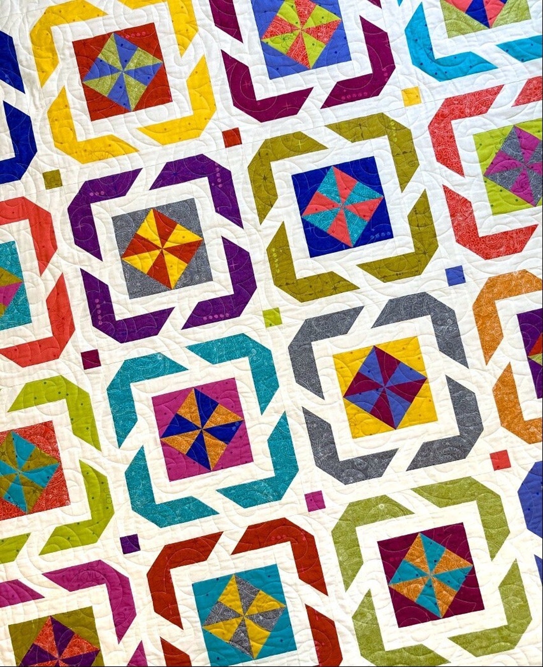 DIGITAL: Westerly Winds Throw Quilt PDF Pattern - Etsy