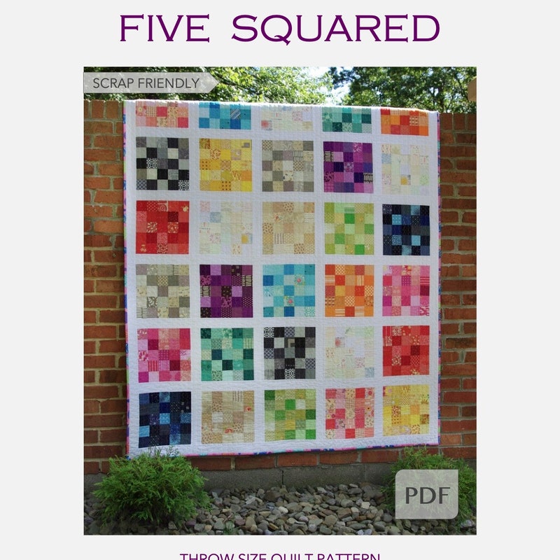 Throw Quilt Pattern - Etsy