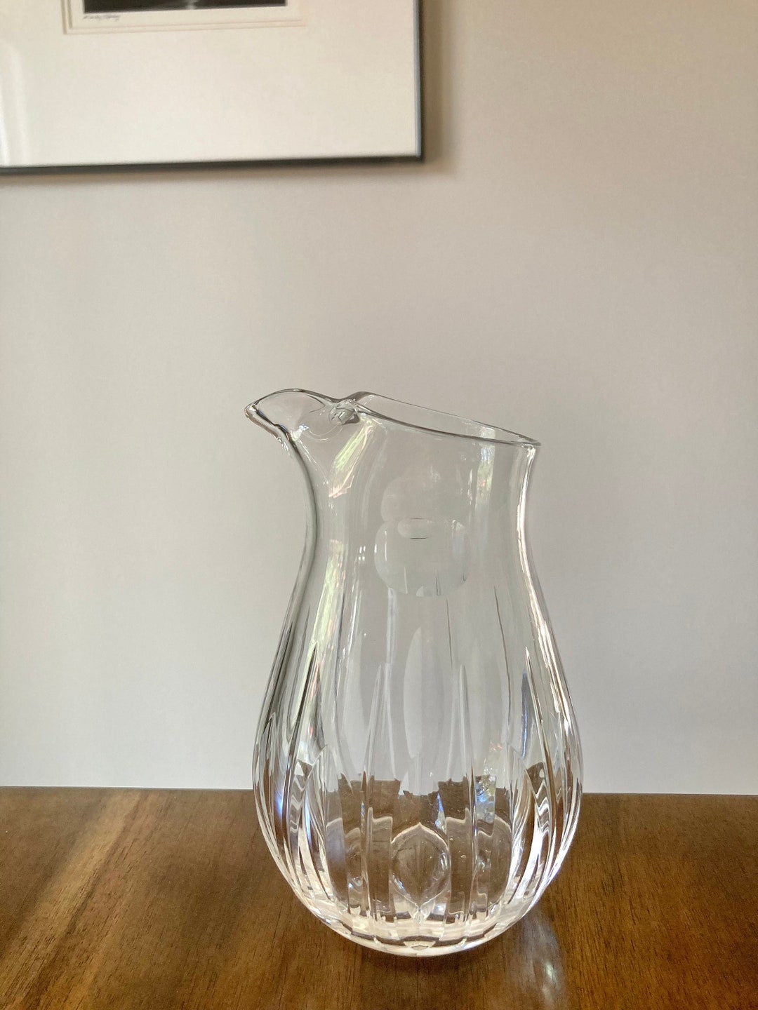 Stuart England Cut Crystal Hampshire Carafe, Stuart England Cut Crystal ...