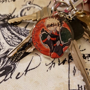Bakugou and Izuku Keychains - Etsy